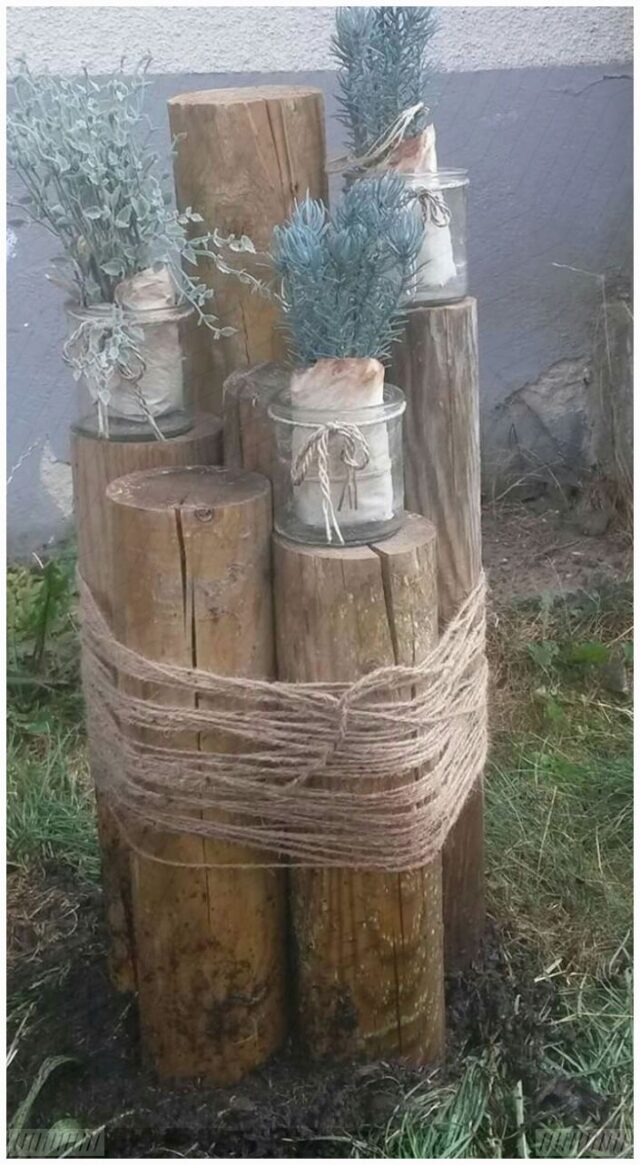 Využijte kmen stromu tímto skvělým způsobem: 20+ krásných inspirací