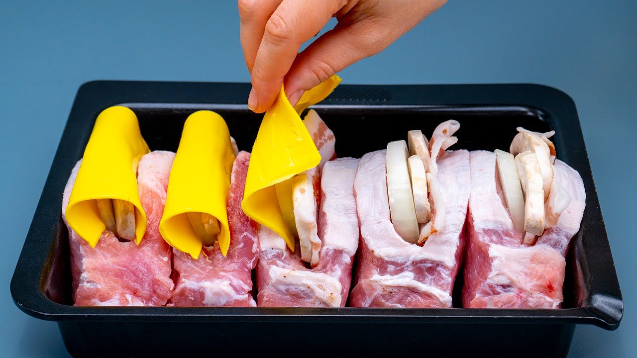 Kapsy z vepřového masa - rychlý a chutný oběd