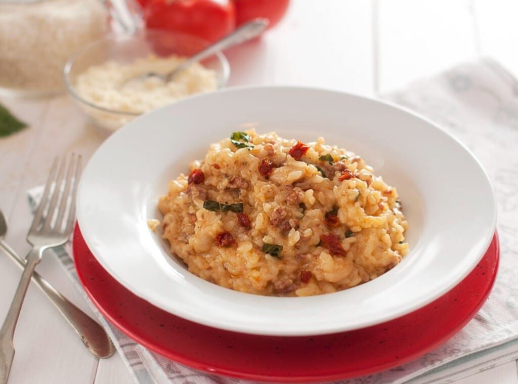 Lahodné rizoto s mletým masem a sušenými rajčaty - Prima Inspirace