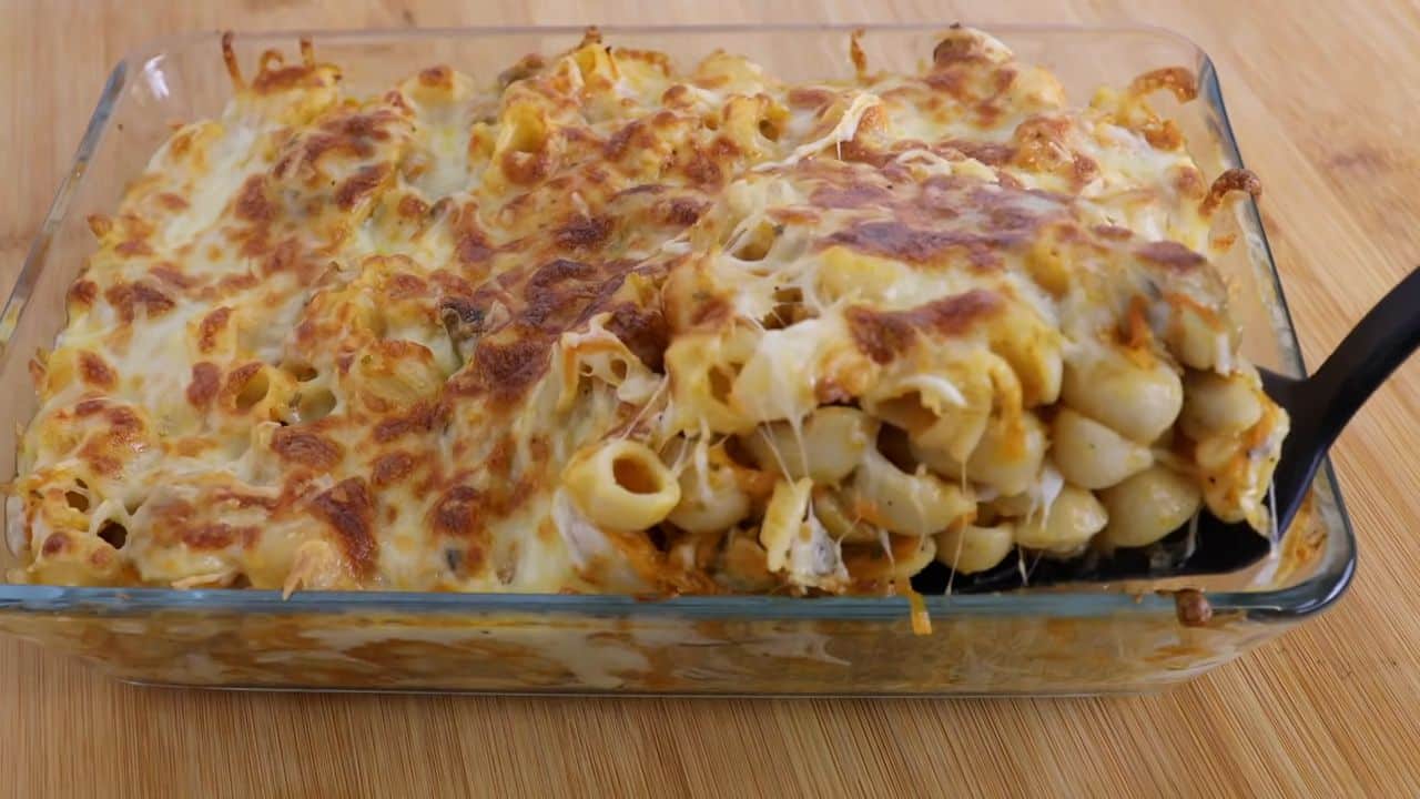 Lahodné zapékané těstoviny z ingrediencí, které máte běžně doma