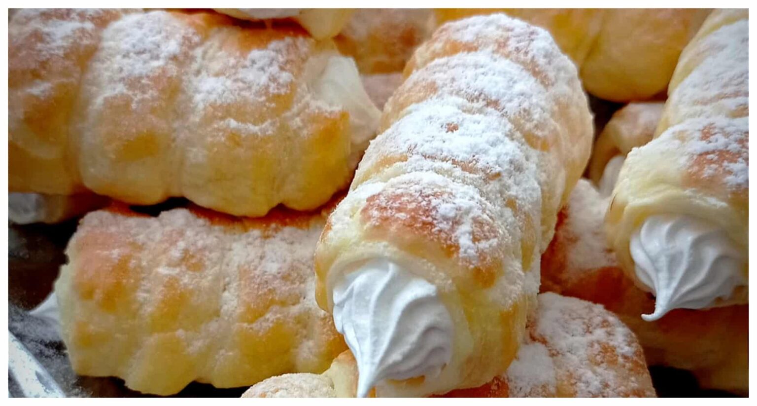 Trubičky z listového těsta