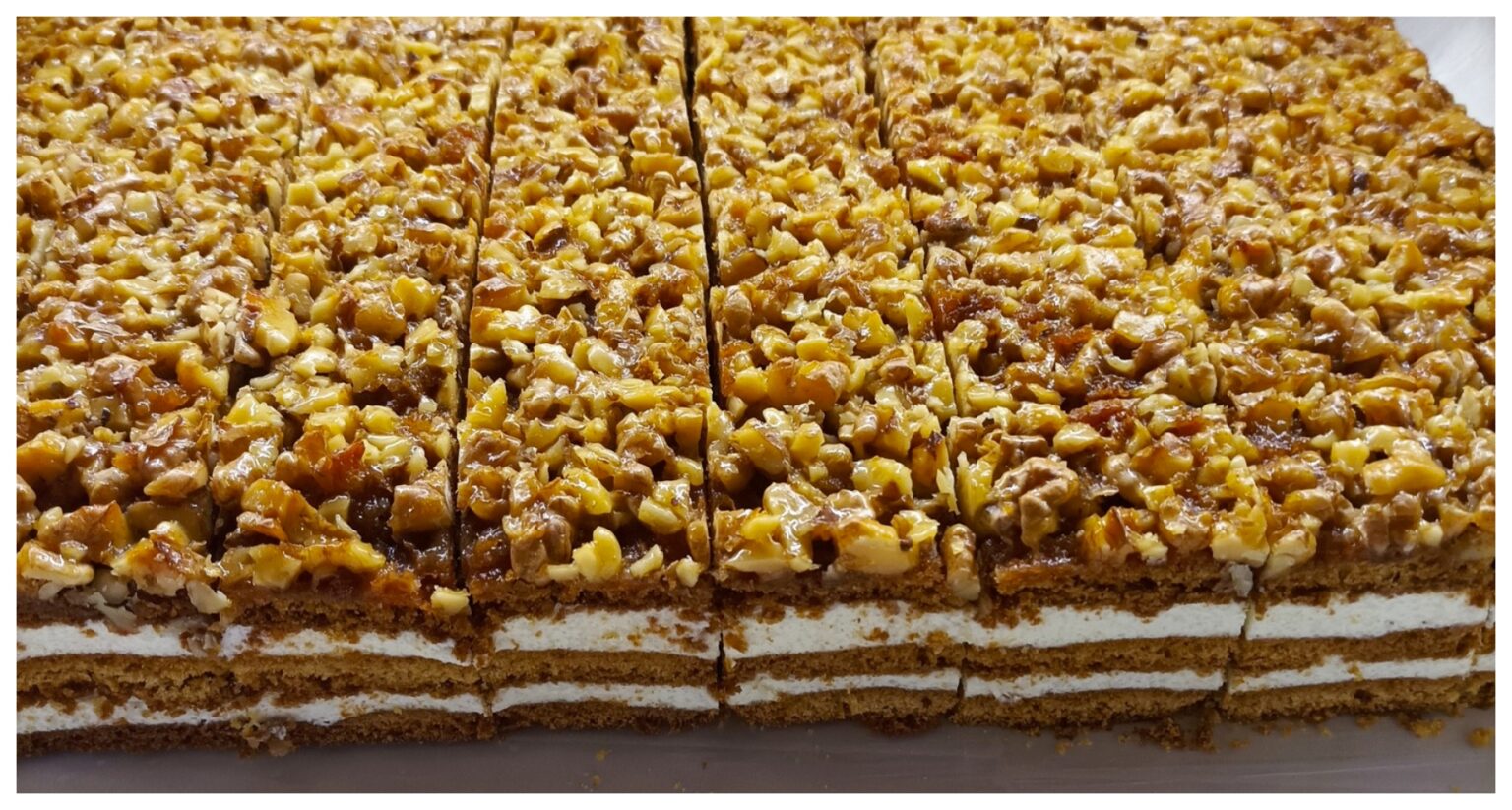 Recept na Medové řezy - Prima Inspirace