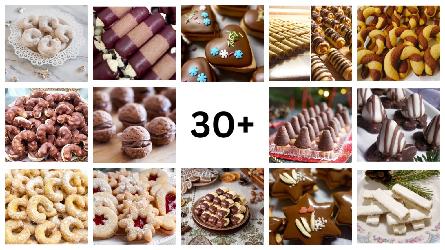 Více než 30 neodolatelných receptů na vánoční cukroví, které letos ...