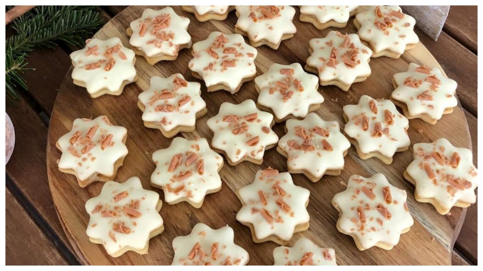 Dokonalé medové hvězdičky v bílé čokoládě - vánoční cukroví - Prima ...