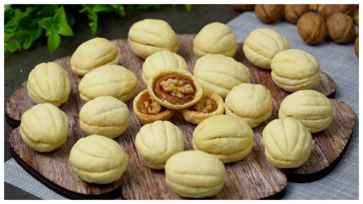 7 nejoblíbenějších receptů na vánoční plněné ořechy s krémem