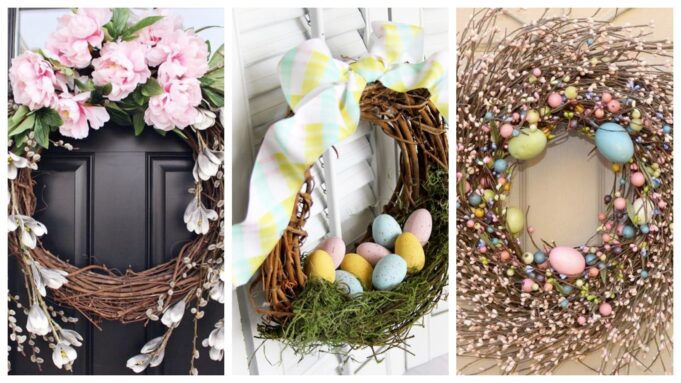 Inspirace na jarní věnce, které ozdobí Vaše vchodové dveře