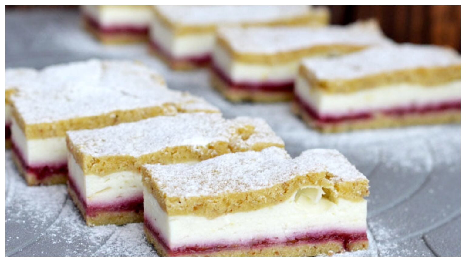 Linecký tvarohový koláč s marmeládou: Úžasný dezert pro každou ...