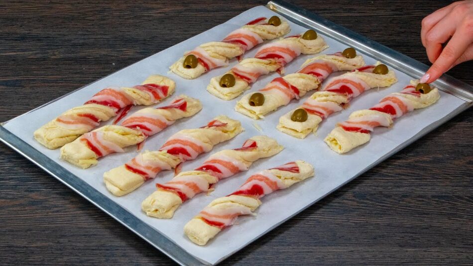 Slaninové vrtule z listového těsta - Klasika, která nikdy neurazí!