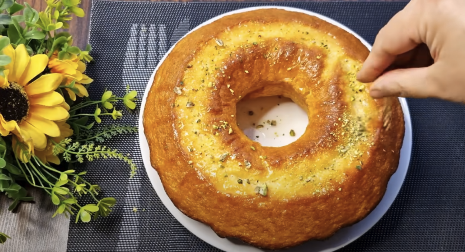 Citronový dort s pistáciemi: Osvěžující dezert, který vás dostane!